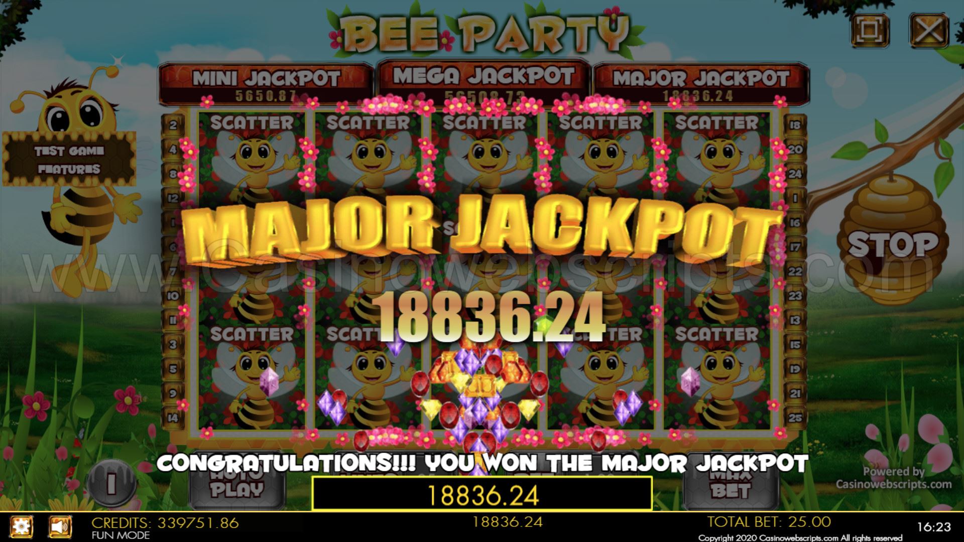 Bee Party - Slot5rs HTML5 Game Casino